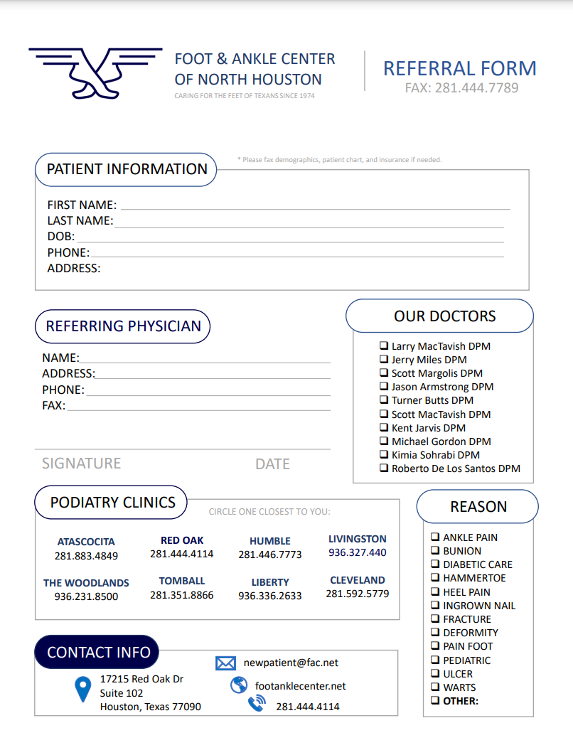 Media – Foot and Ankle Centers of North Houston